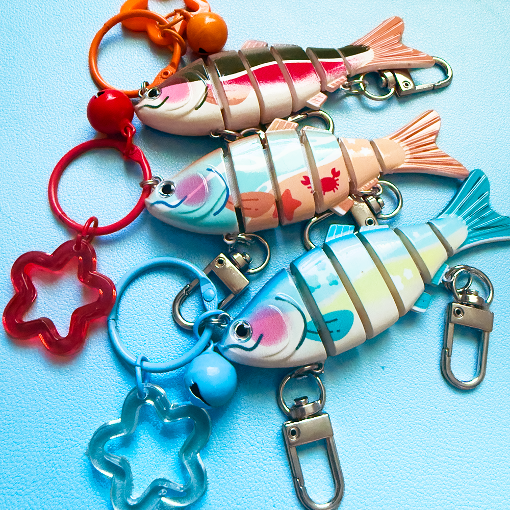 Fishing Lure Keychain – Fiveboos